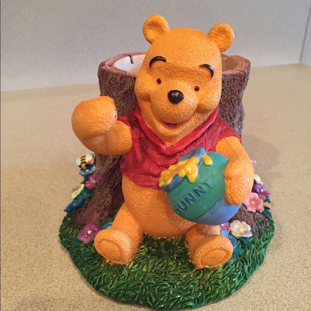 Vintage Winnie The Pooh Pencil/Pen Holder - Gem